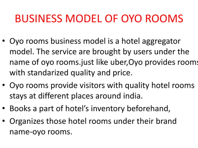 Presentation oyo rooms | PPTX