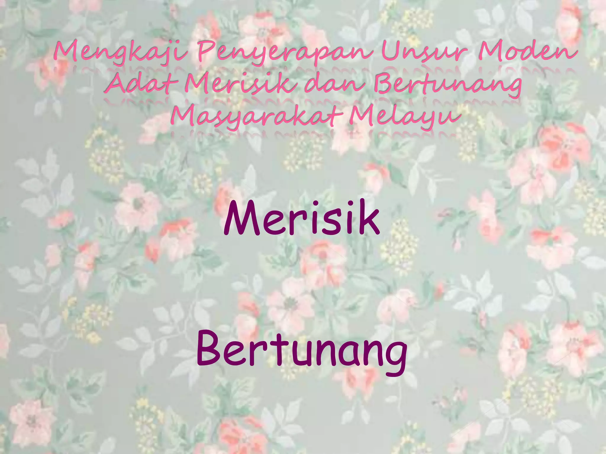 Contoh pembentangan kerja khusus P.Am | PPTX