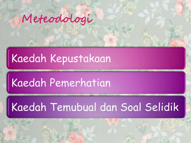 Contoh pembentangan kerja khusus P.Am | PPTX