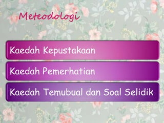 Contoh pembentangan kerja khusus P.Am | PPTX