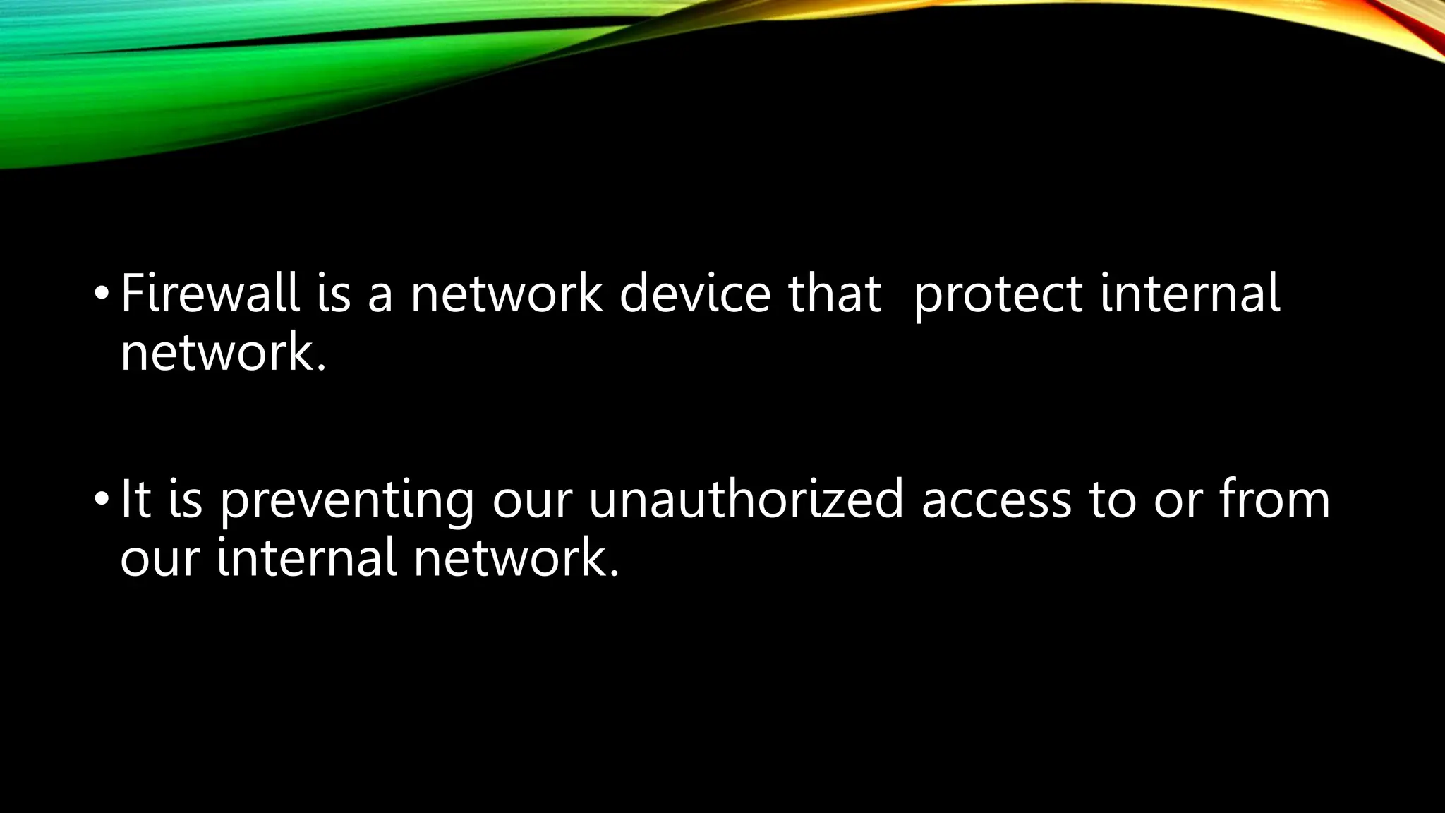 Presentation Packet Filtering Attackpptx Computer Networking Computing