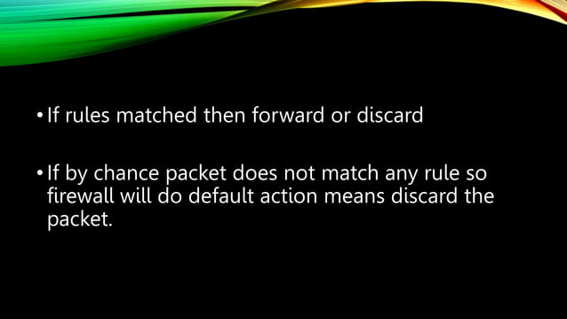 Presentation Packet Filtering Attackpptx Computer Networking Computing