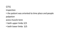 Presentation paediatrics: Case presentation | PPTX