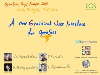 A new Graphical User Interface for OpenSees | PPT