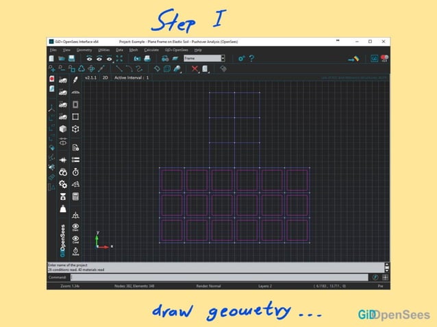 A new Graphical User Interface for OpenSees | PPT