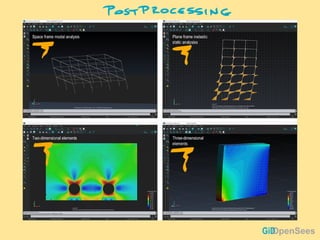 A new Graphical User Interface for OpenSees | PPT