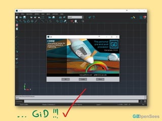 A new Graphical User Interface for OpenSees | PPT