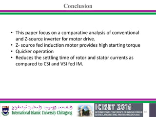 A Comparative Analysis Among PWM Control Z-source Inverter with Conventional PWM Inverter for ...
