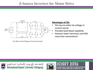 A Comparative Analysis Among PWM Control Z-source Inverter with Conventional PWM Inverter for ...