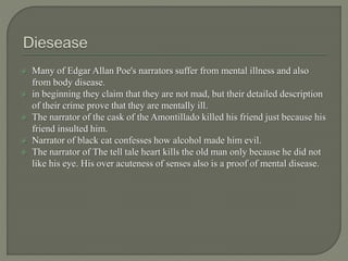 Analysis of Edger Alan Poe's narrators | PPTX