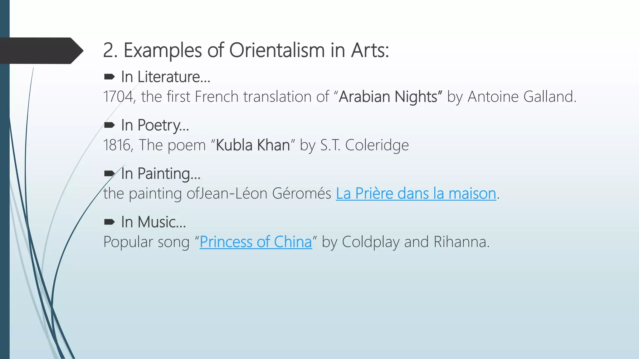 Concept of Orientalism | PPTX