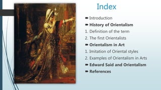 Concept of Orientalism | PPTX