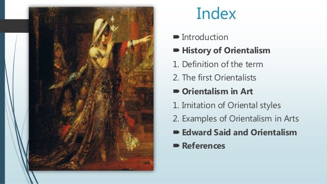 Concept of Orientalism