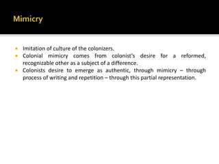 Indian post colonial theorists | PPTX