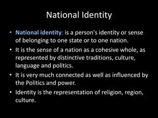 National Identity Definition | Examples Of National Identity – QBUH