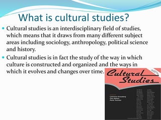 Cultural studies and The subalten | PPTX