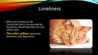 Colour in "To The Lighthouse" | PPT