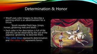 Colour in "To The Lighthouse" | PPT