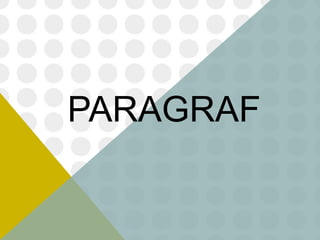 Presentation paragraf | PPTX