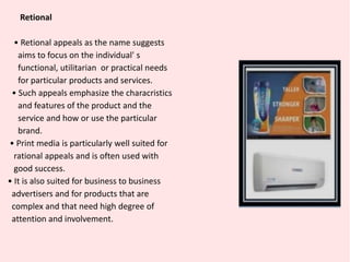 Advertisement & It's Appeal | PPT