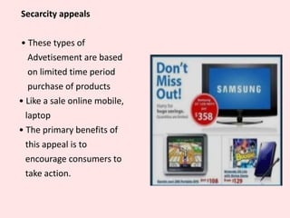 Advertisement & It's Appeal | PPT