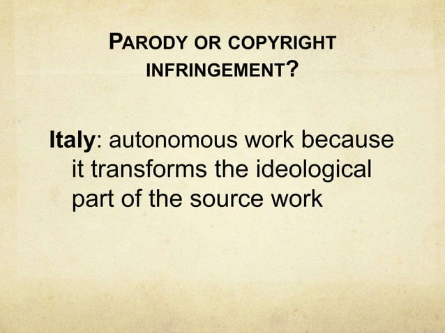 Presentation parody | PPTX