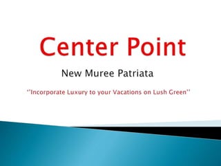 Center Point patriata | PPT