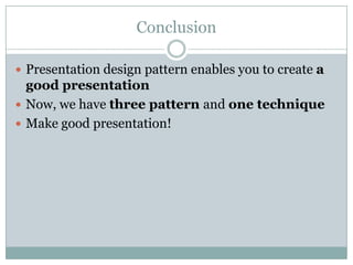 Presentation Pattern | PPT