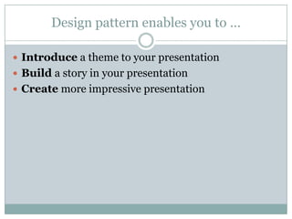 Presentation Pattern | PPT