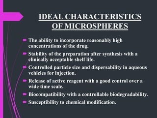 FORMULATION AND EVALUATION OF GLIBENCLAMIDE MICROSPHERE DRUG DELIVERY ...