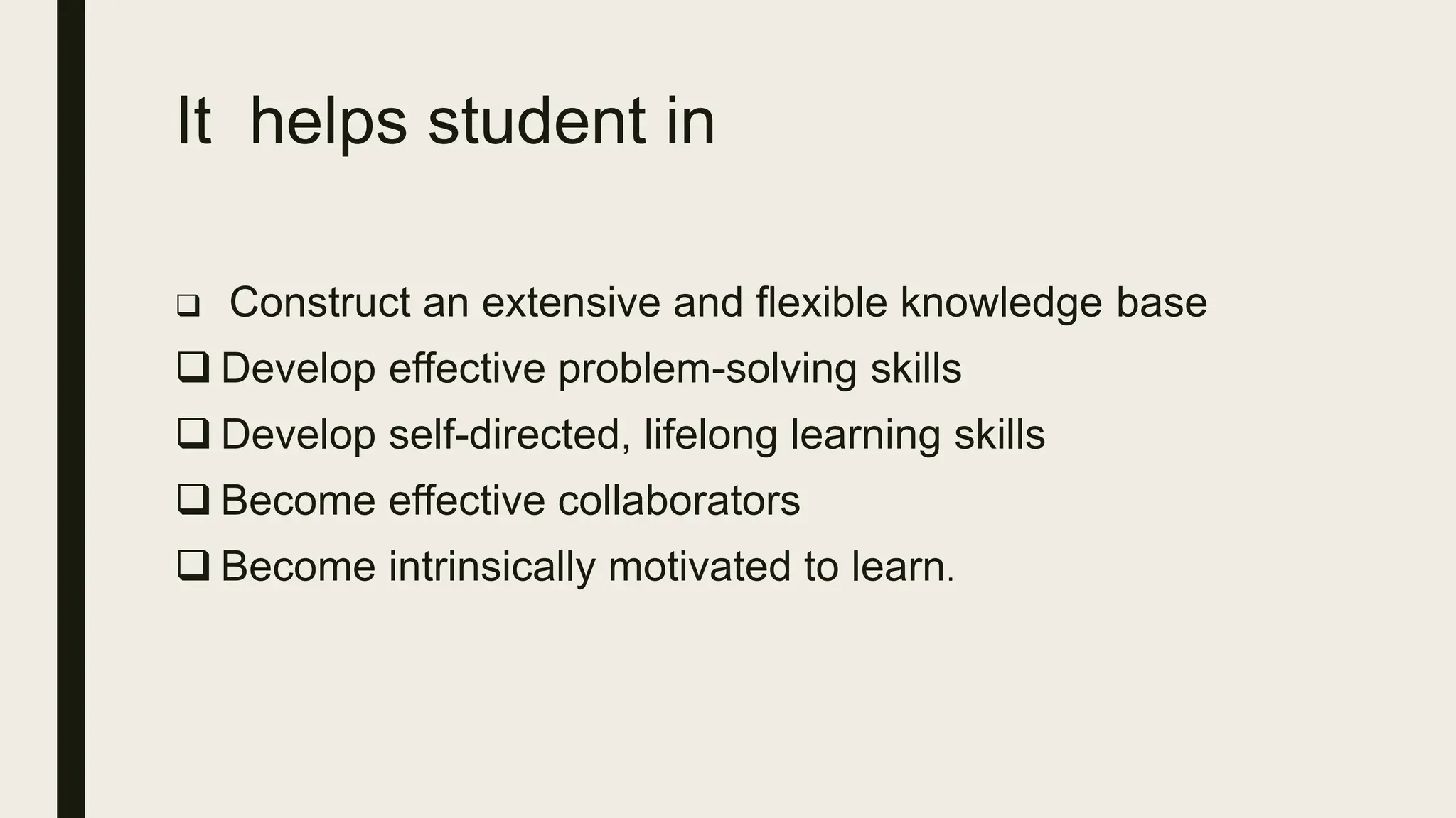 PROBLEM BASED LEARNING IN MEDICAL EDUCATION | PPTX