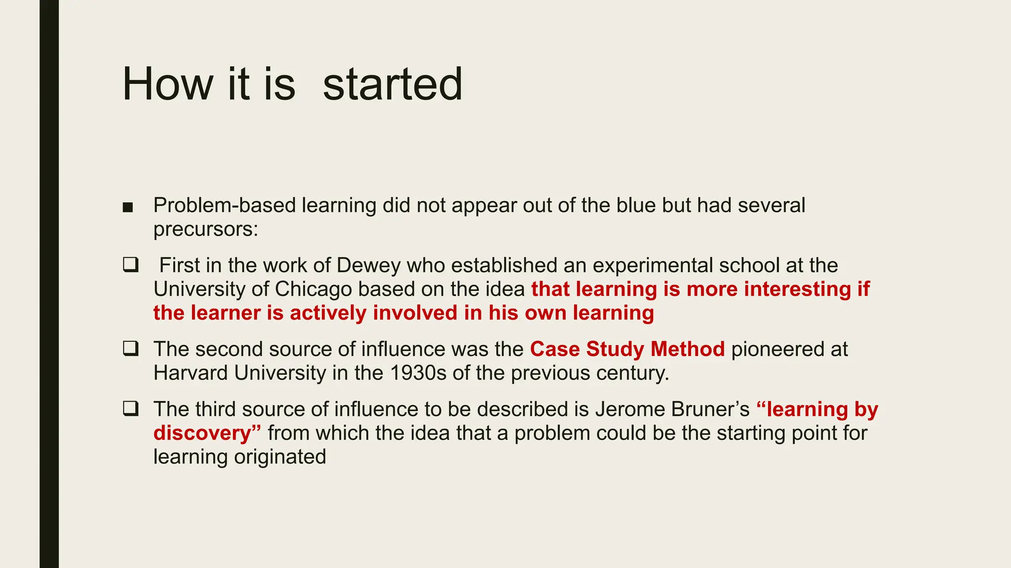 PROBLEM BASED LEARNING IN MEDICAL EDUCATION | PPTX