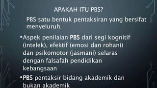 Presentation pbs | PPTX