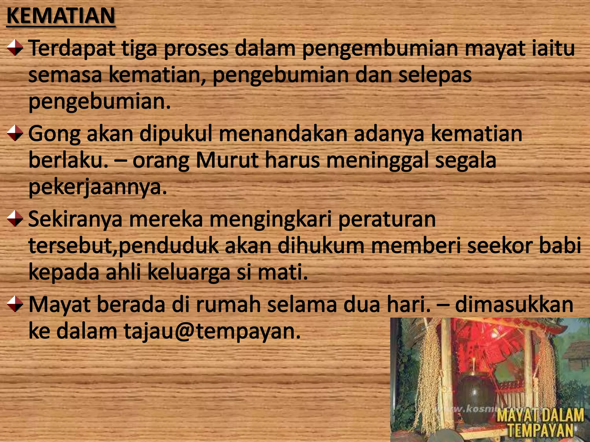 Kaum Murut slideshare | PPSX