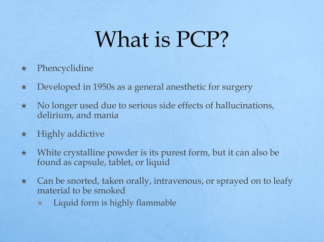 Presentation pcp | PPT