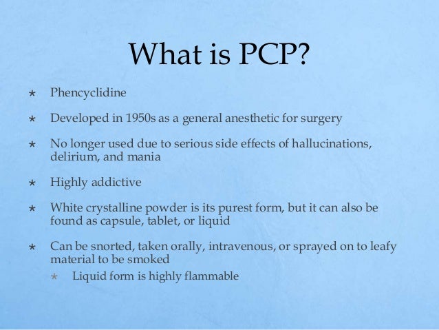 Presentation pcp