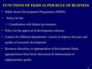 Presentation P&DD Admin Section ajk2.ppt