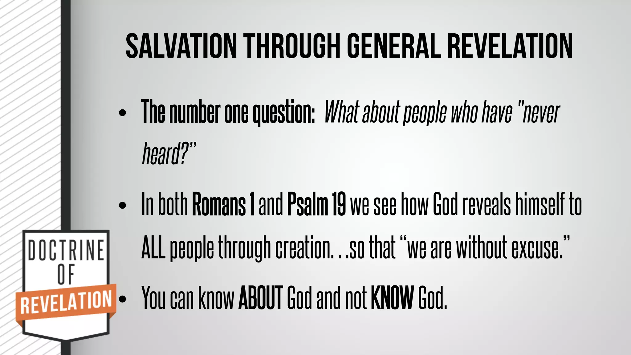 Doctrine of Revelation | PPT