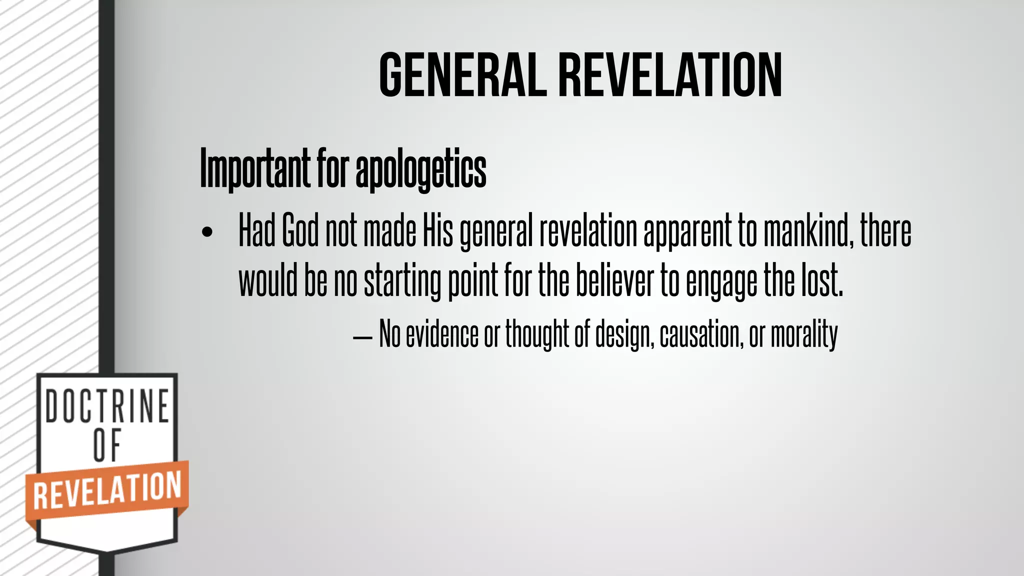Doctrine of Revelation | PPT