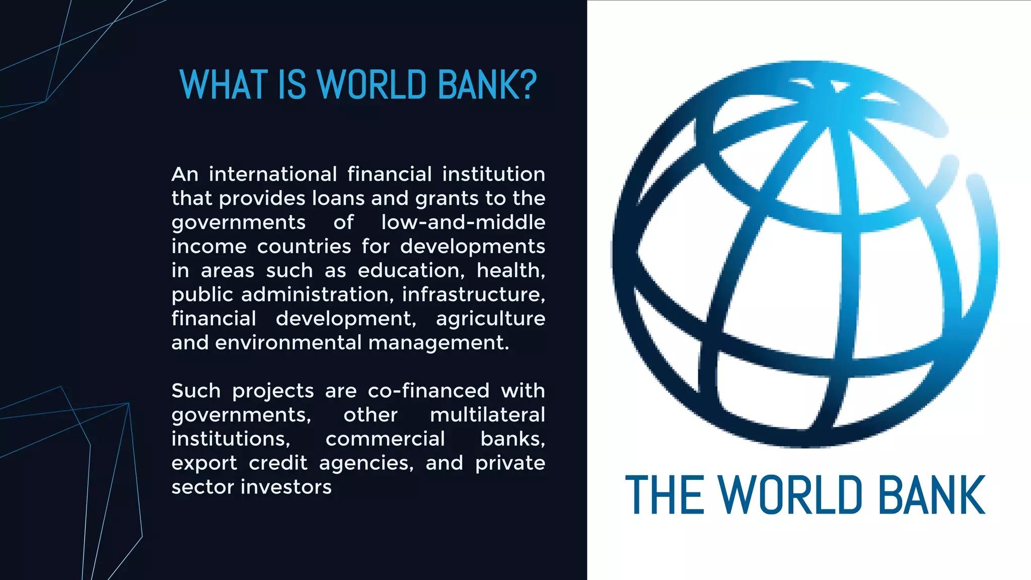 Presentation on World Bank | PDF