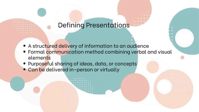 What is Presentation? Class 302 BBUnive. | PDF