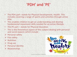 Powerpoint On pdhpe | PPT
