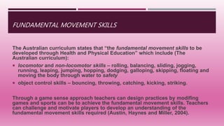 PDHPE- Game Sense Approach | PPT