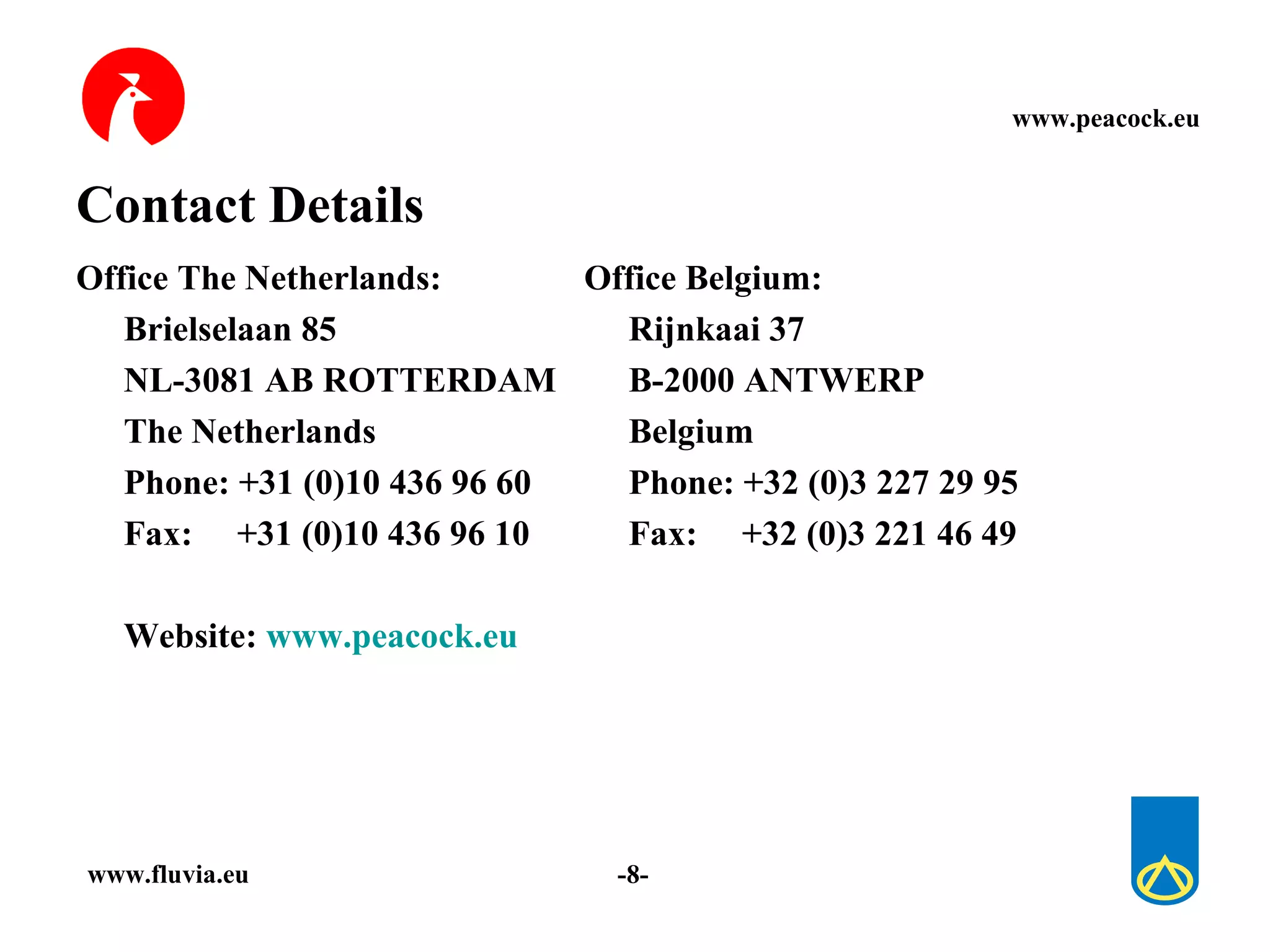 Peacock Container General Presentation | PPT