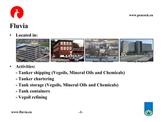 Peacock Container General Presentation | PPT
