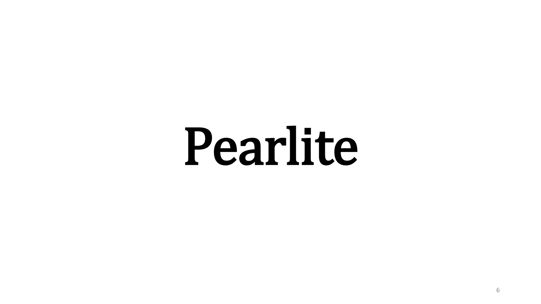 Characteristics of Pearlite, Bainite and Martensite | PPTX