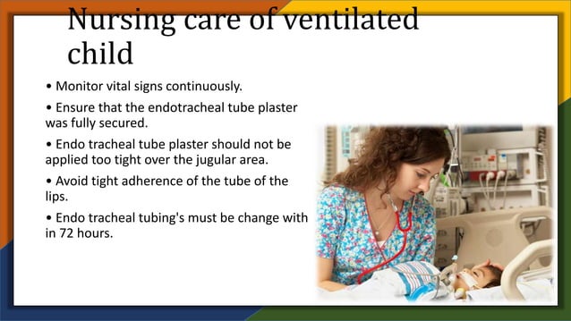 care of child on ventilator | PPSX | Lung and Respiratory Health ...