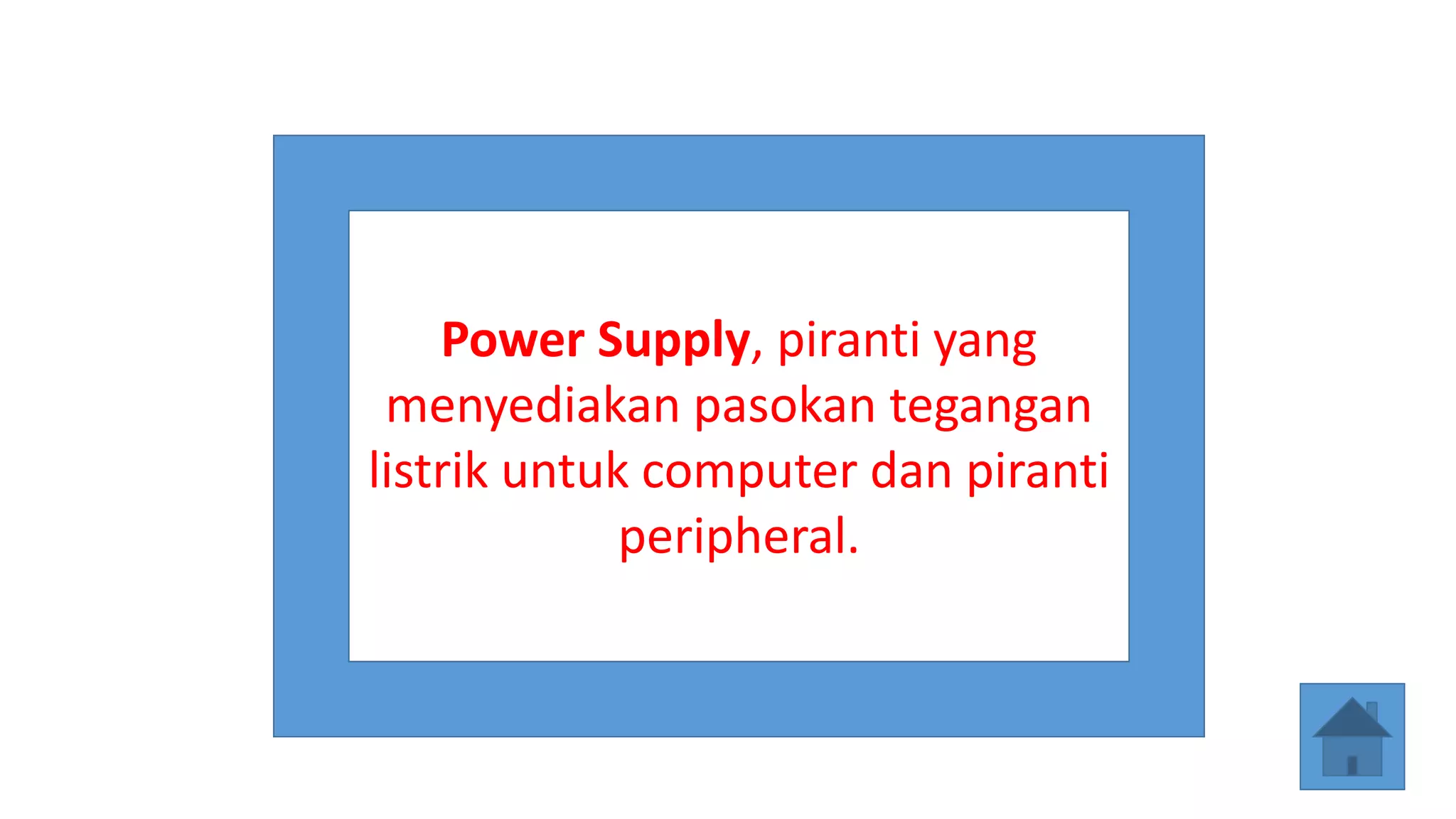 Presentation pengenalan perangkat keras komputer | PPT