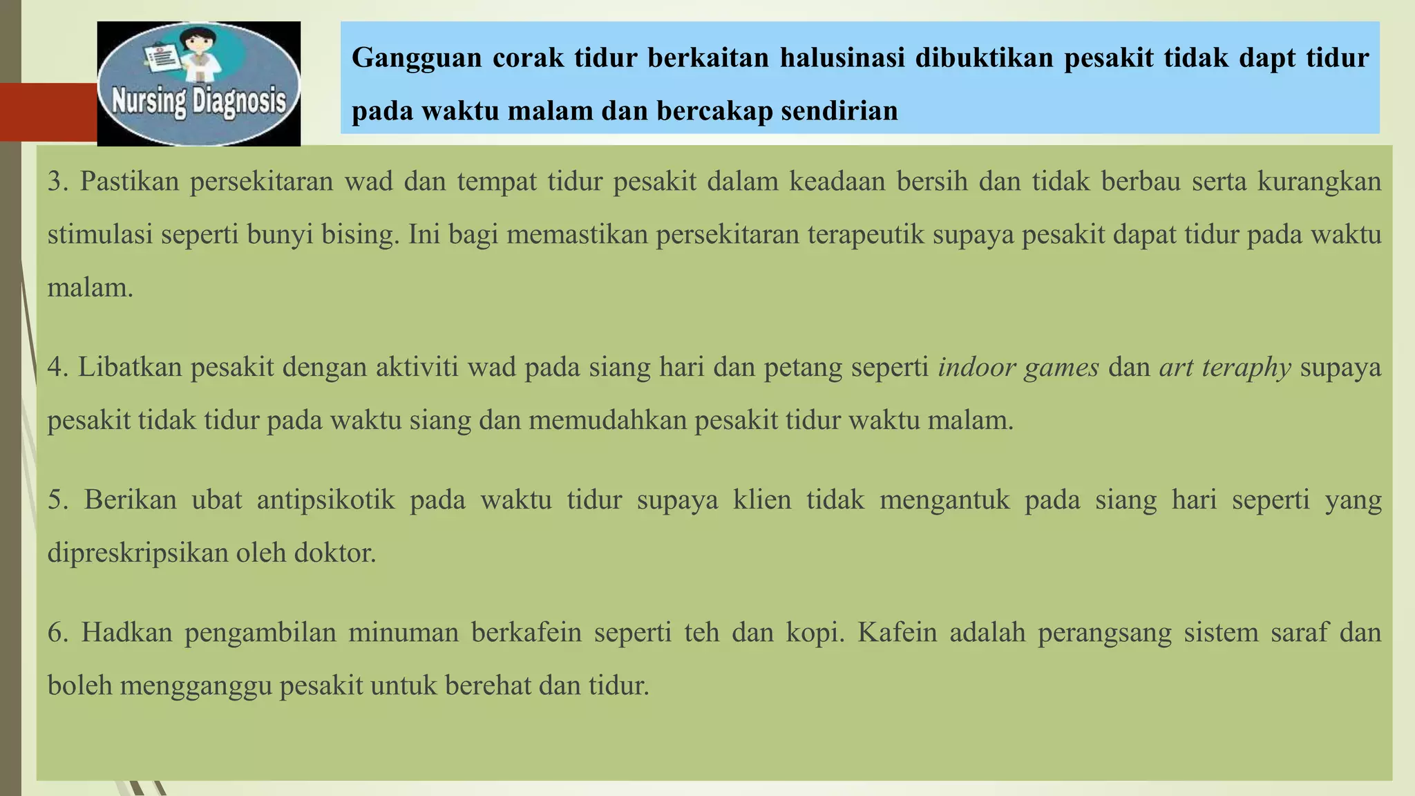 PRESENTATION PENGURUSAN DAN NURSING CARE UNTUK PESAKIT DENGAN ...