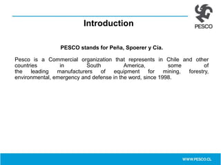 Presentation Pesco English | PPTX